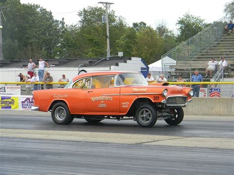 55 Chevy Gasser 55 Chevy Chevy Race Cars