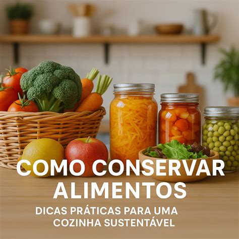 Como Conservar Alimentos Dicas Práticas Para Uma Cozinha Sustentável