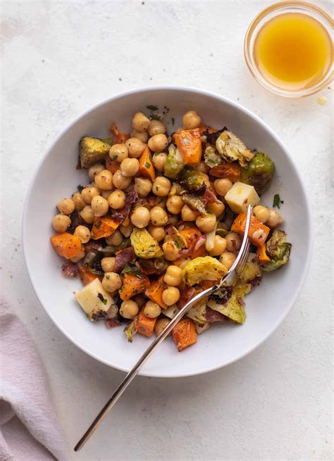 Winter Chickpea Salad With Smoked Provolone