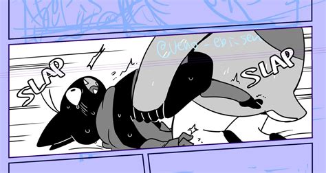 Rule 34 2019 Anthro Badgerclops Blush Bodily Fluids Domestic Cat Duo