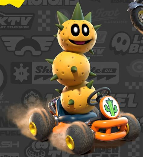 Filemkw Pokey Renderpng Super Mario Wiki The Mario Encyclopedia