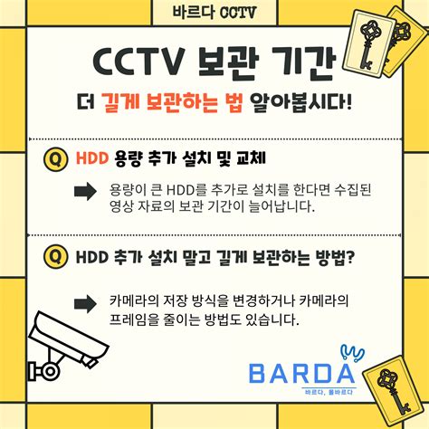 Cctv 저장기간 얼마나 보관 될까요 바르다