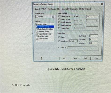 Solved B1 Nmos Characteristics 1 Set Up The Circuit Given