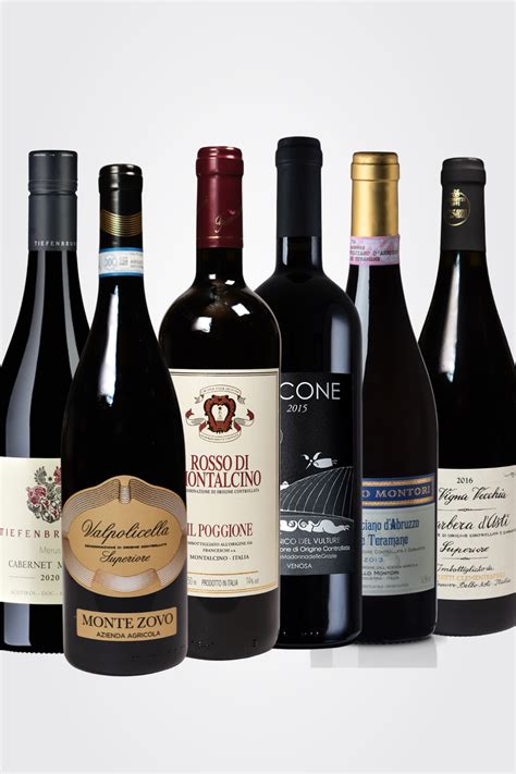 Italian Favourites Case Red 6 Btls Buy Online From Woodberry Wines
