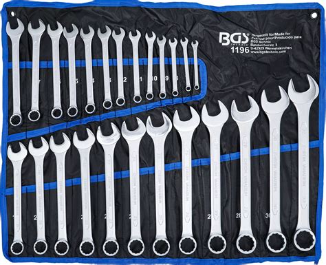 Bgs Technic Combination Spanner Set 6 32 Mm 25 Pcs Purchase Online