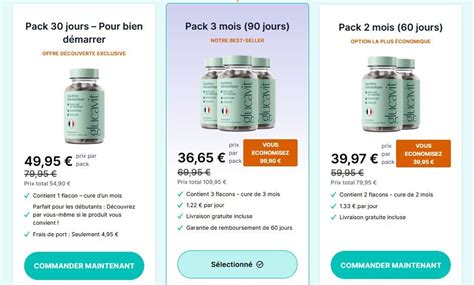Glucovit Avis Formule Déquilibre Métabolique Prix Achat De Glutavit