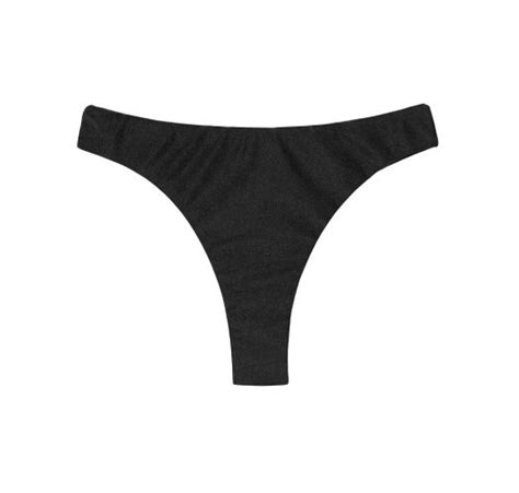 Bikini Bottoms Bottom Shimmer Black Nice Fio Brand Rio De Sol