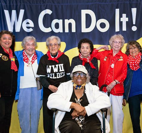 Real Life Rosie The Riveters Reunite In Dc To Win The Nations Top