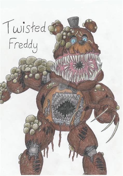 My Drawing Of Twisted Freddy Rworldscollidememes