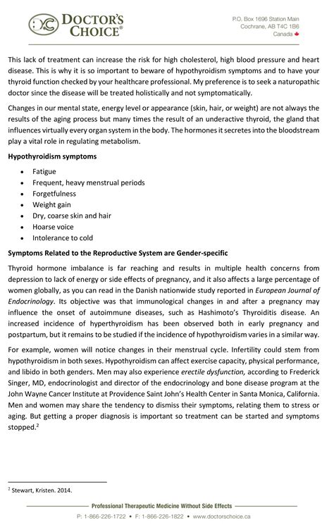 Dch Thyrodine Thyroid Gland White Paper 2 Doctors Choice