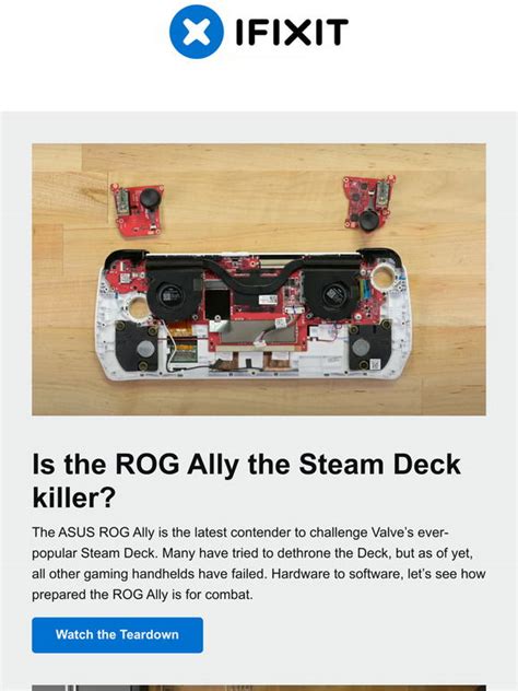 Ifixit The Rog Ally Has Entered The Chat Milled