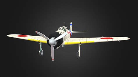 Mitsubishi A6m2 Zero Model 21 Hiryū 3d Model By Tonyanima