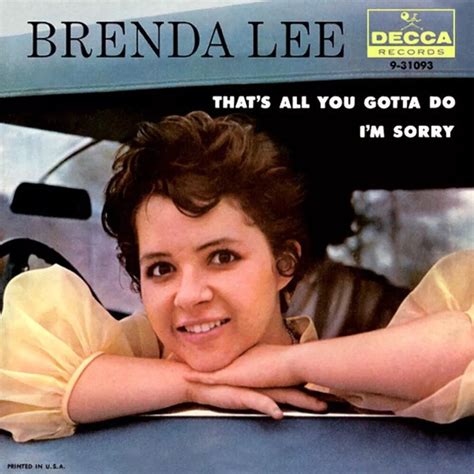 Brenda Lee Im Sorry Tung