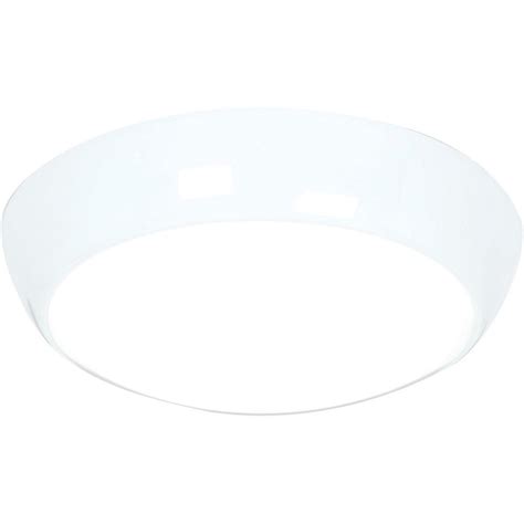 Round Ip65 Bulkhead Light 16w 2w Cool White Leds Emergency Sensor