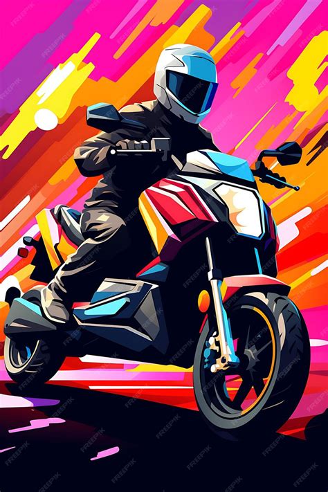 Premium Ai Image A Poster Of A Mini Mobility Accessory Accentuating