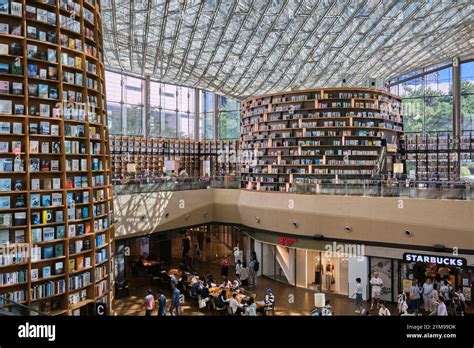 Sep 2024 Starfield Library Inside The Coex Mall In Gangnam Seoul
