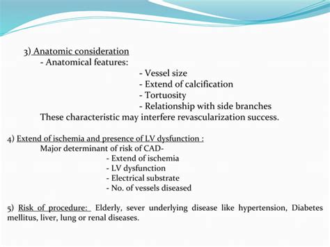 Ptca Vs Cabg Pptx Heart And Cardiovascular Diseases Diseases And Conditions