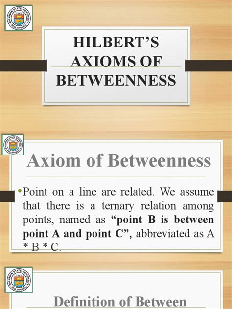 Group 2 Axioms Of Betweeness Bsed Math 2 Math 10 Download Free Pdf Line Geometry