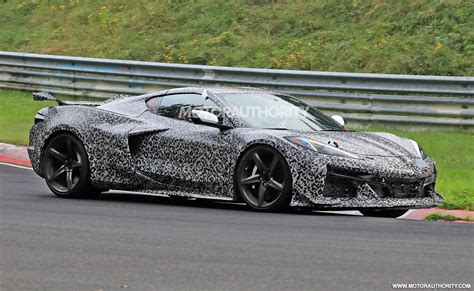 2023 Chevrolet Corvette Z06 Spy Shots And Video Flat Plane Crank V 8 Sings