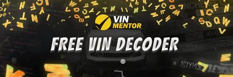 Free Vin Decoder Decode Your Vin Online For Free
