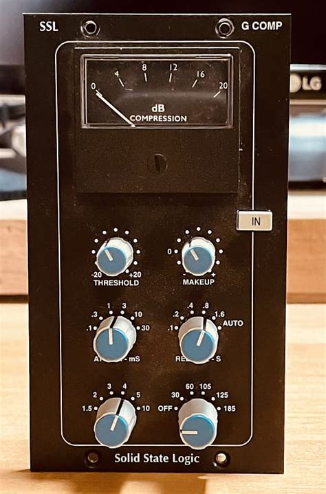 Solid State Logic Ssl Ssl G Comp Stereo Bus Compressor Mk3 Reverb