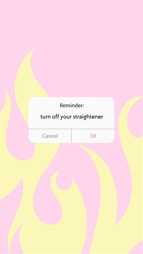Cute Reminder Aesthetic Phone Wallpaper With Reminder Stickers