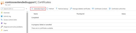 在 azure 云服务（外延支持）中存储和使用证书 microsoft learn