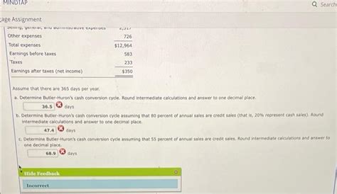 Solved On 5 Cengage Assignment 3 Ebook 4 5 O 6 7 8