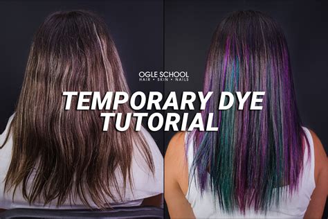 How To Renew And Refresh Hair With Temporary Hair Dye Tutorial