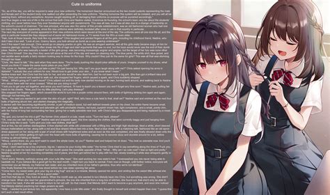 Com Cute In Uniforms By Kiryu Lia Nyan On Deviantart