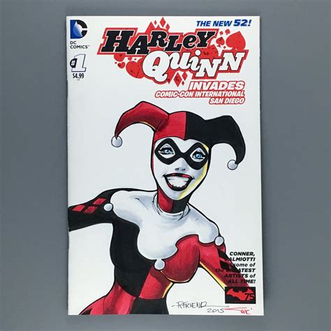 Harley Quinn 1 Richard Friend Art 1904 Comics