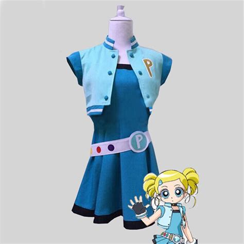 Powerpuff Girls Z Bubbles Costume Powerpuff Girls Z Blossom Bubbles