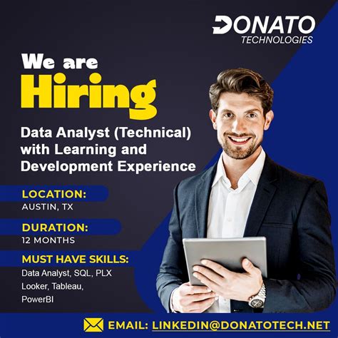 Donato Technologies Inc On Linkedin Dataanalyst Techjobs Austintx