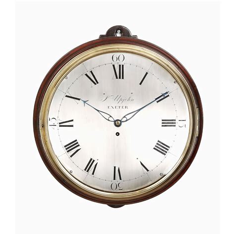 Verge Fusee Dial Wall Clock By John Upjohn Of Exeter The Antique Clock Company