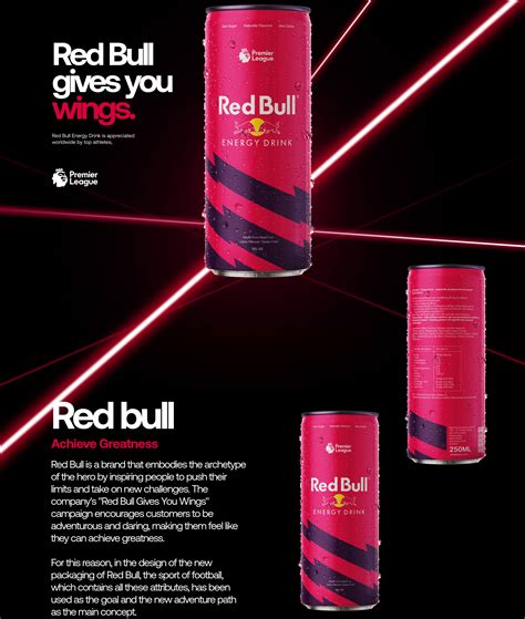 Packaging Of Red Bull Energy Drink Behance