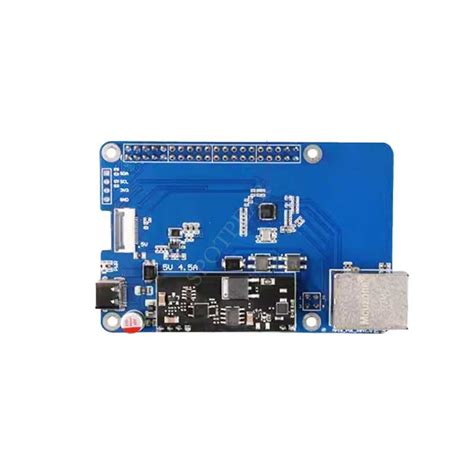 Mp1g Poe Raspberry Pi 5 Pcie To 1g Gigabit Ethernet Poe Hat Pi5 Rtl8111