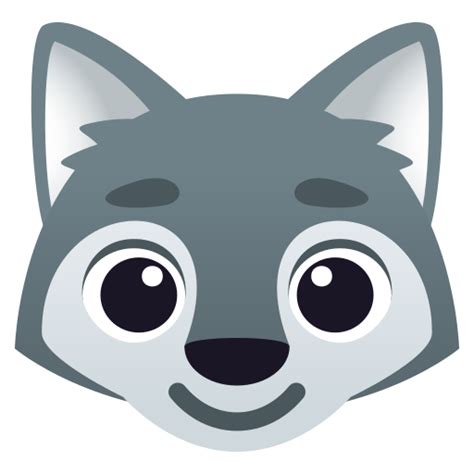 🐺 Wolf Face Emoji