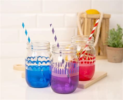 Mason Jar Drinking Glasses Projects Plaid Online