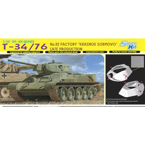 Dragon 6479 1 35 T34 76 No 112 Factory Late Production Mister Model