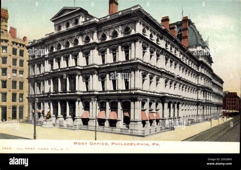Philadelphia Pennsylvania Usa View Of The Post Office Usage
