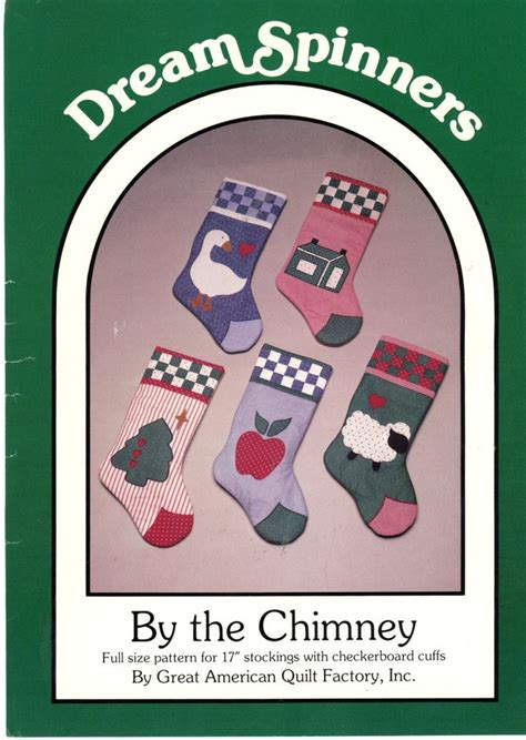 By The Chimney Stockings Great American Quilt Factory Dream Spinners Pattern F American