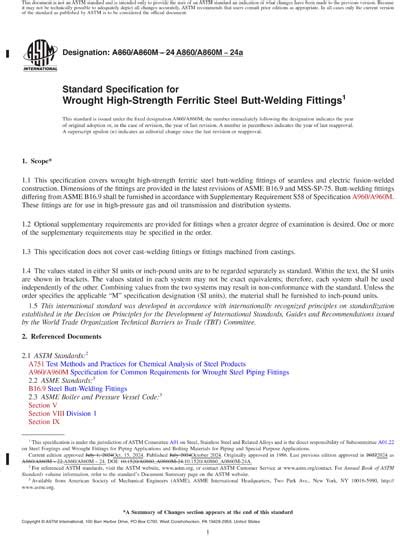 Astm A860a860m 24a Red Standard Specification For Wrought High