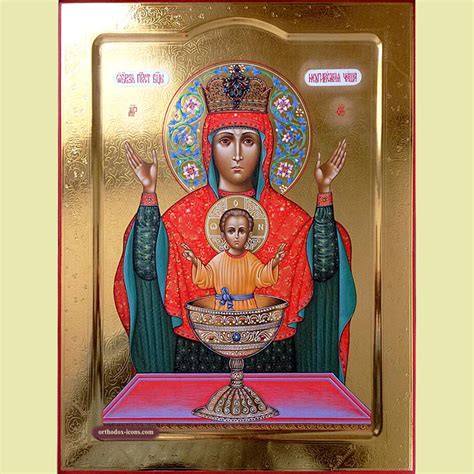 Orthodox Icon Of Unbreakable Wall Greek Orthodox Icons Mstyora