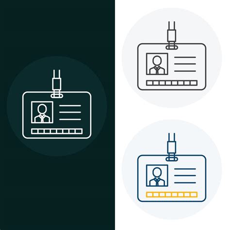 Security Pass Entry Id Card Vector Illustration Icon Design 41326926