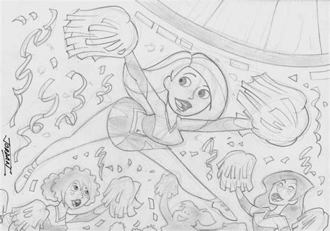 Kim Possible Sketch By Jordan By Iwarebiko On Deviantart
