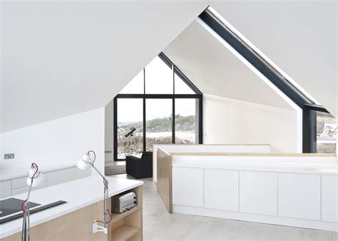 Scottish House By Raw Architecture Workshop Has A Kinked Facade