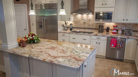 Typhoon Bordeaux Kitchen Granite Countertops