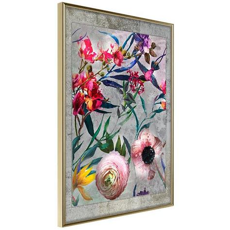 Artgeist Poster Affisch Rustic Flowers [poster] 30x45 A3 Drbprp0492m Zr Från 635 Kr