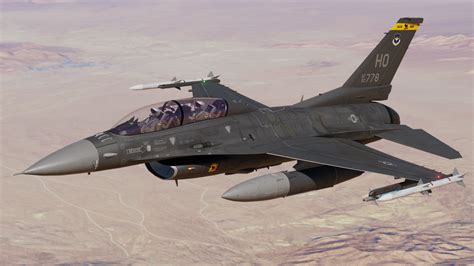 Usaf F 16d 8th Fs Af90 778 Have Glass Sufa Mod