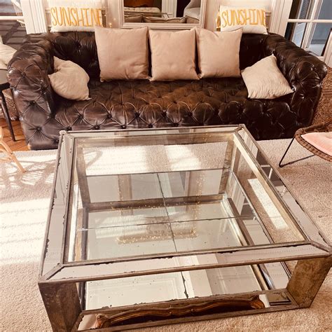 Grande Table Basse Carrée Marque Flamant Modèle Mitchell Les Choses